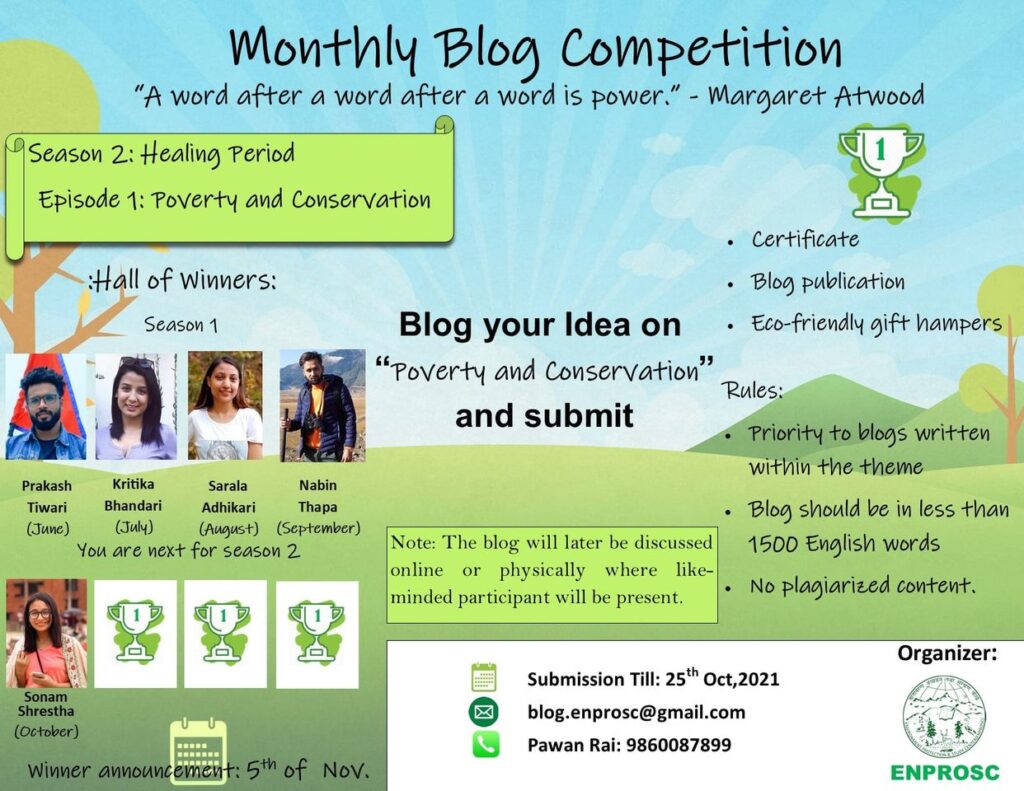 Call for Blogs – Environment Protection and Study Center